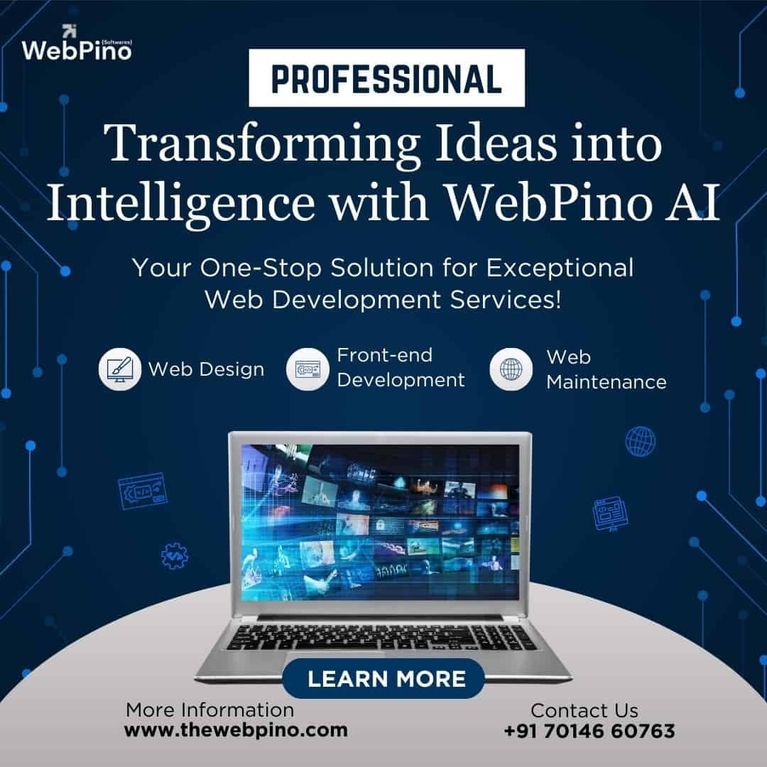Transforming Ideas into Intelligence with WebPino AI